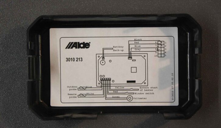 How to fit an Alde Discrete Temperature Sensor - Practical Motorhome