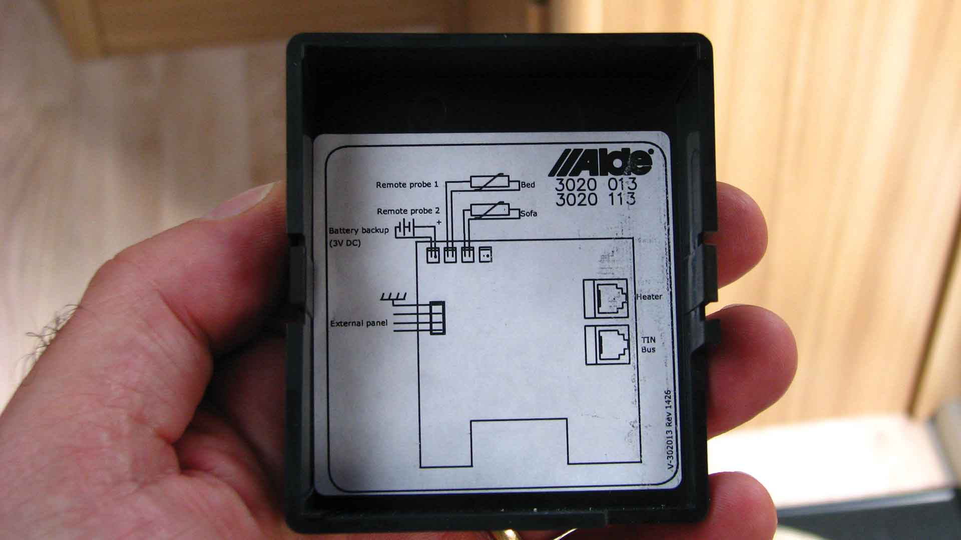 How to fit an Alde Discrete Temperature Sensor - Practical Motorhome