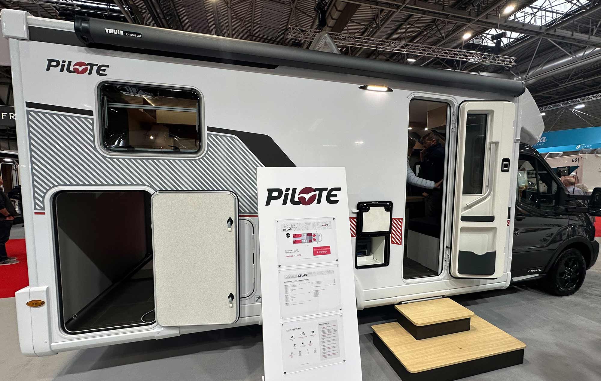 Pilote has just launched an innovative campervan that comes with a ...