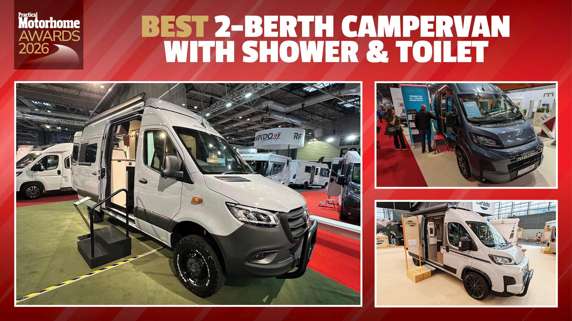 Best 2 berth campervan with a shower and toilet 2026: our top picks ...